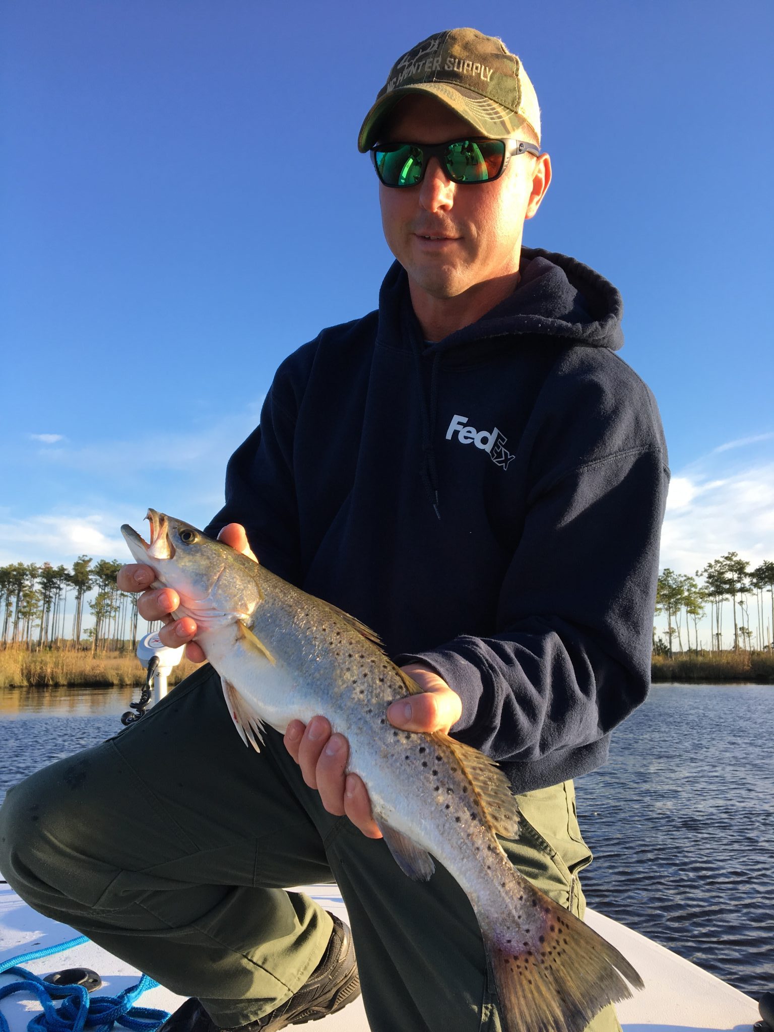 Fall Trout Bite Pamlico and Neuse River - Eastern NC Fishing Guide