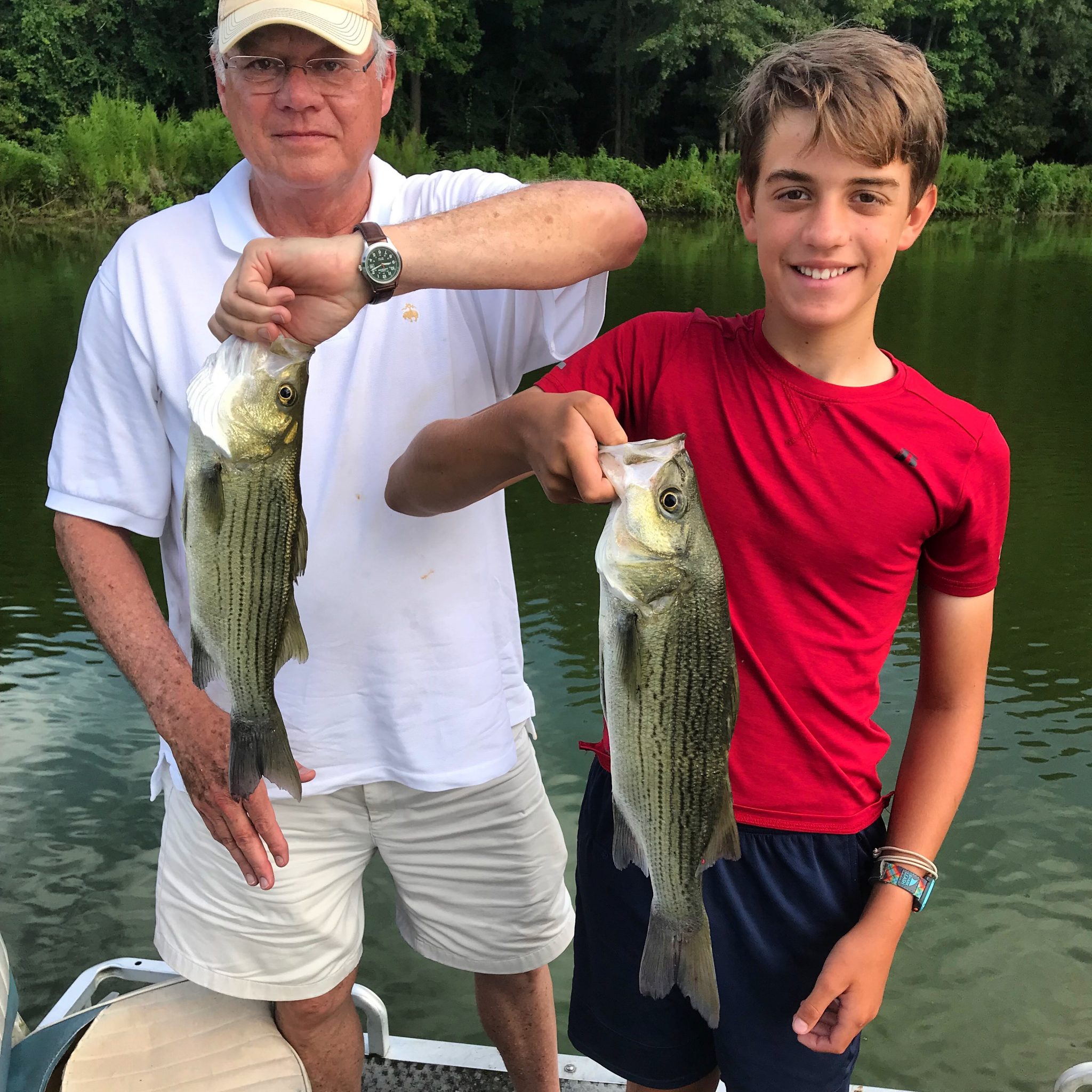 NC Striped Bass Lake Fishing - Eastern NC Fishing Guide