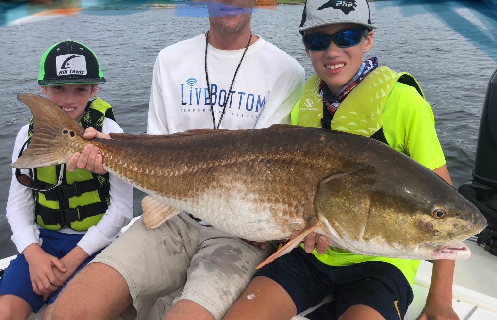 Trophy Red Drum NC Redfish - Eastern NC Fishing Guide