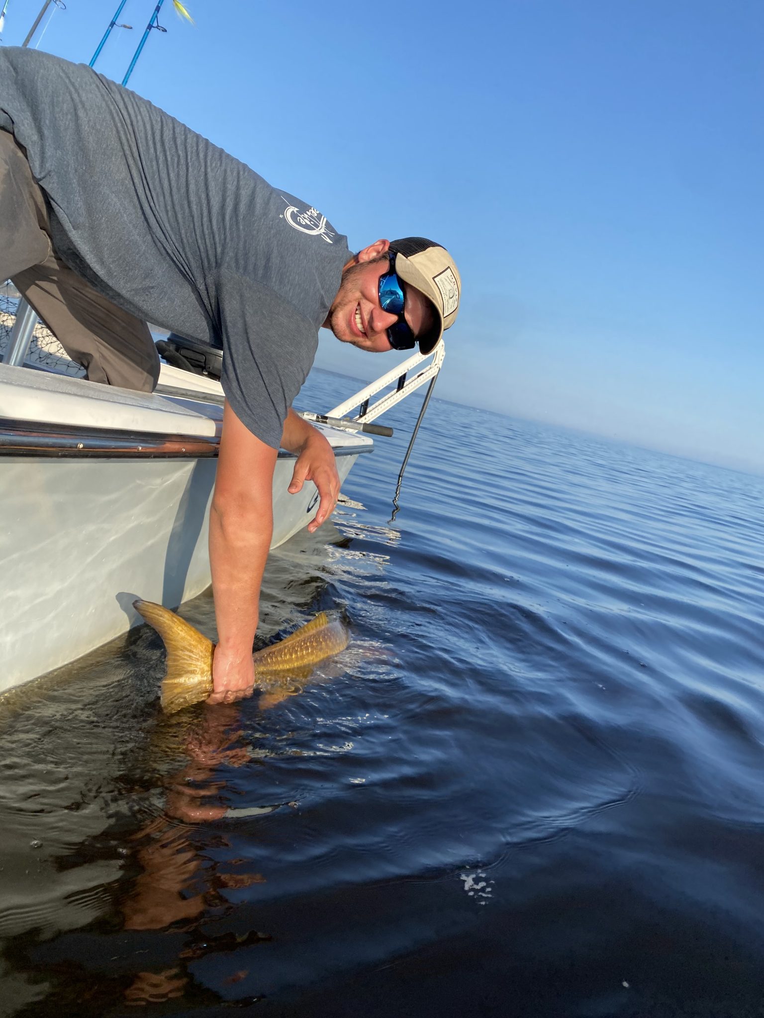 Redfish on Fly, Trophy Red Drum - Eastern NC Fishing Guide