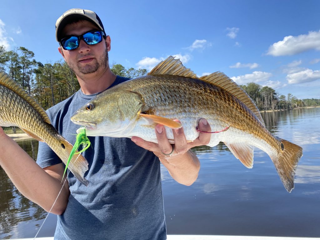 Redfish on Fly, Trophy Red Drum - Eastern NC Fishing Guide