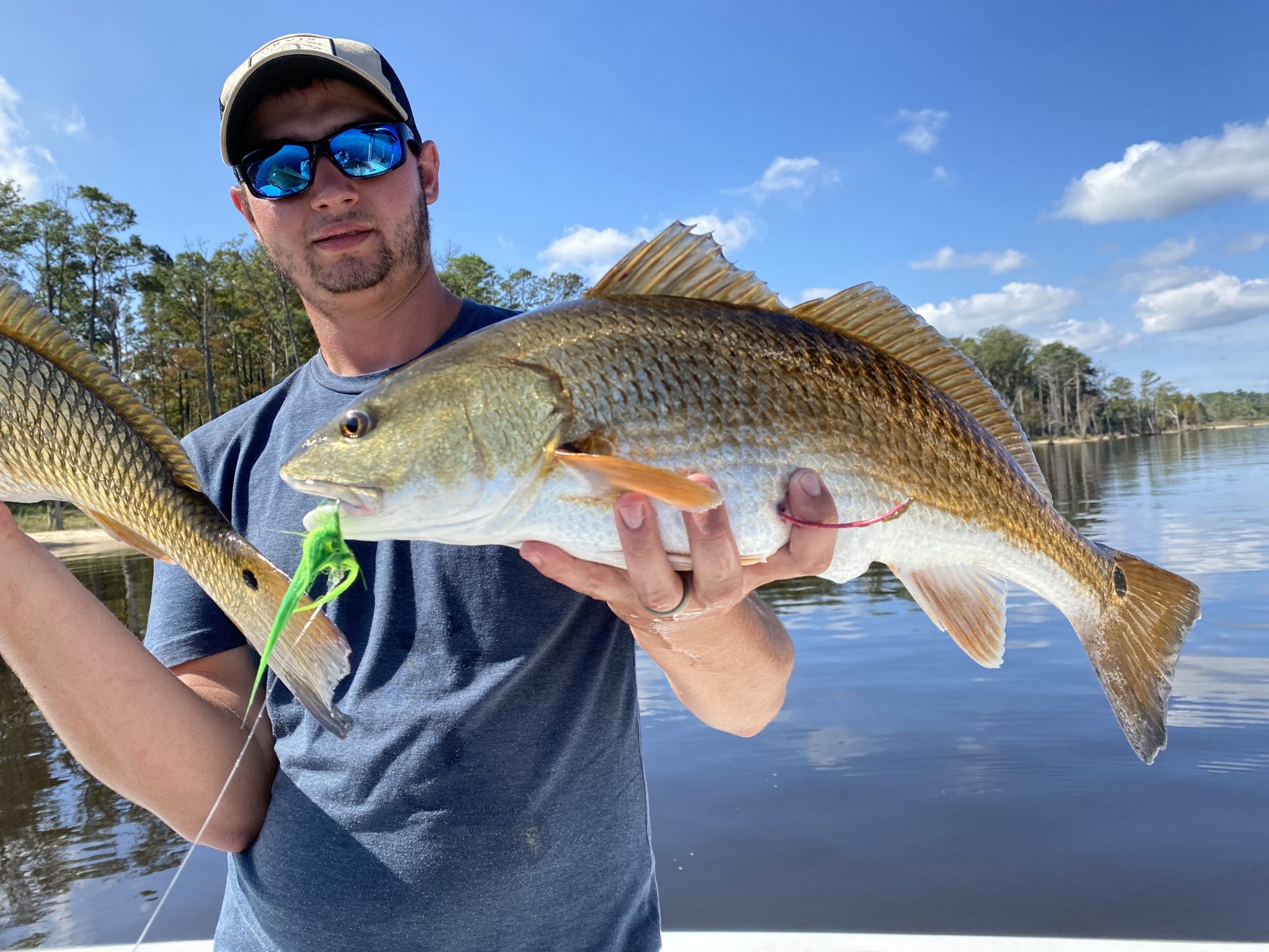 Redfish on Fly, Trophy Red Drum - Eastern NC Fishing Guide