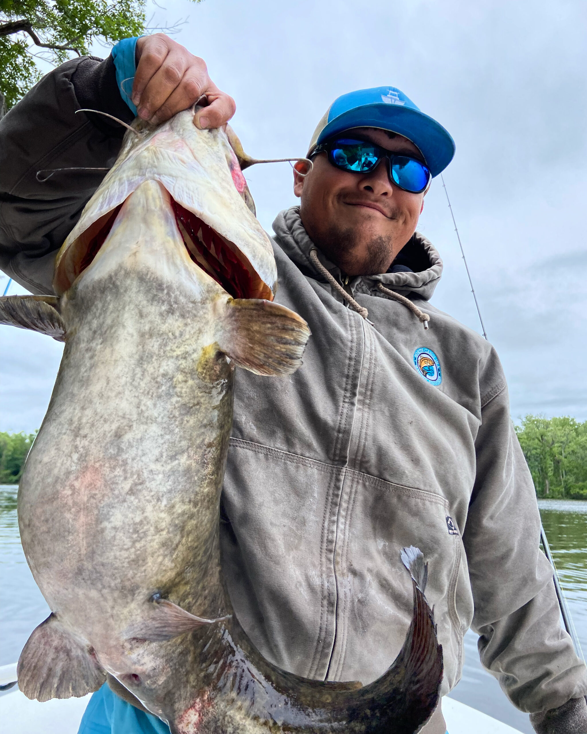 Tar River Stripers and Cats - Eastern NC Fishing Guide
